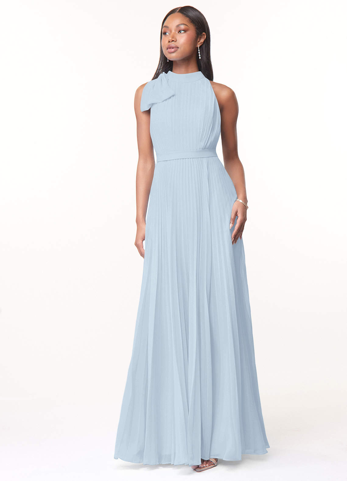 Azazie Cailyn Mist Bridesmaid Dresses | Azazie