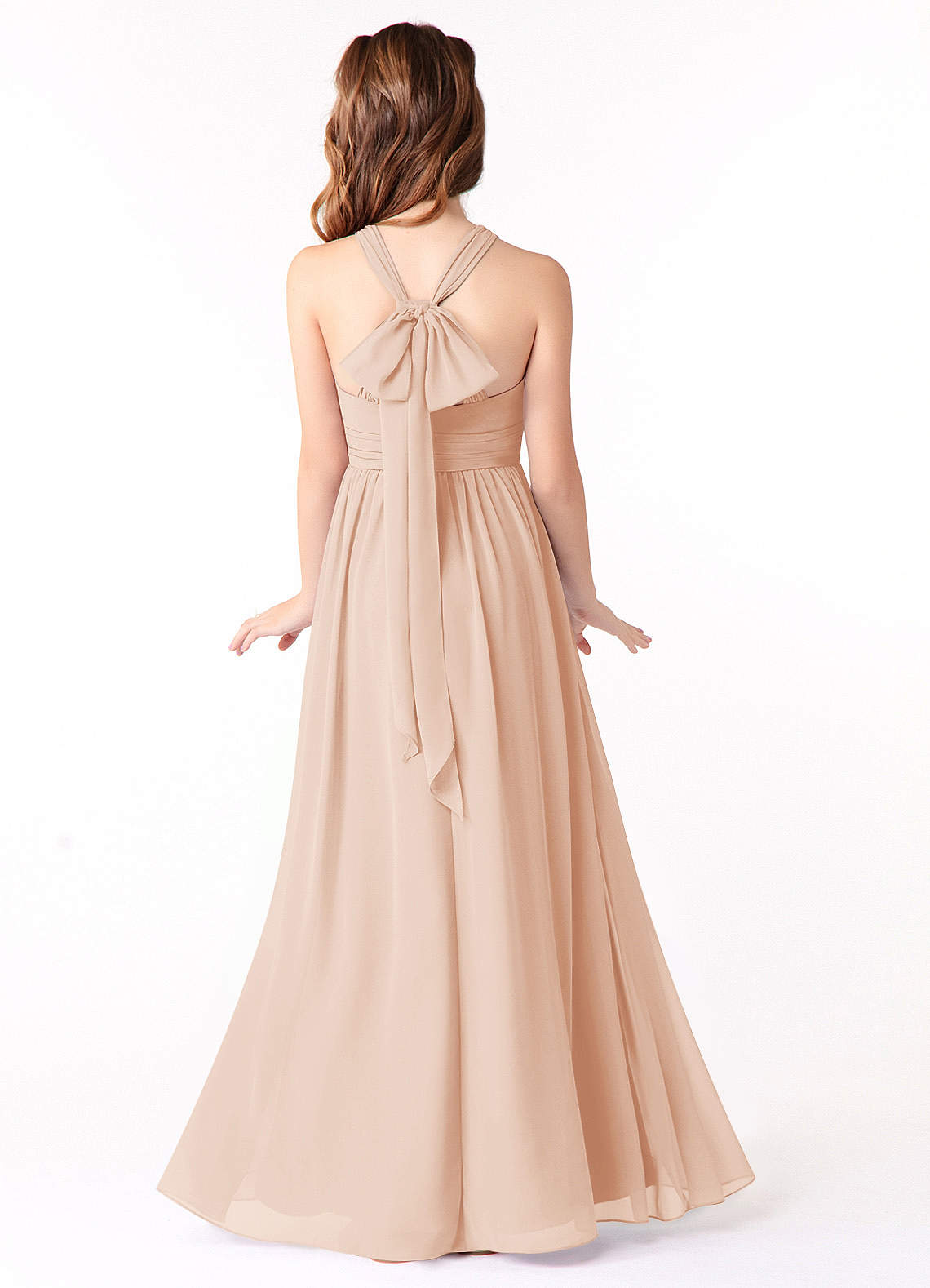 English Rose Azazie Jaylah Junior Junior Bridesmaid Dresses | Azazie