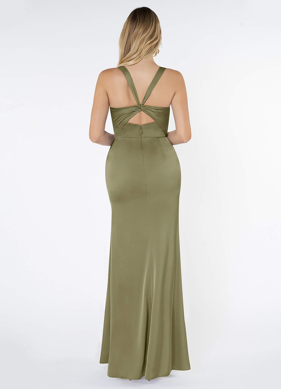 Pistachio Azazie Mero Bridesmaid Dresses | Azazie