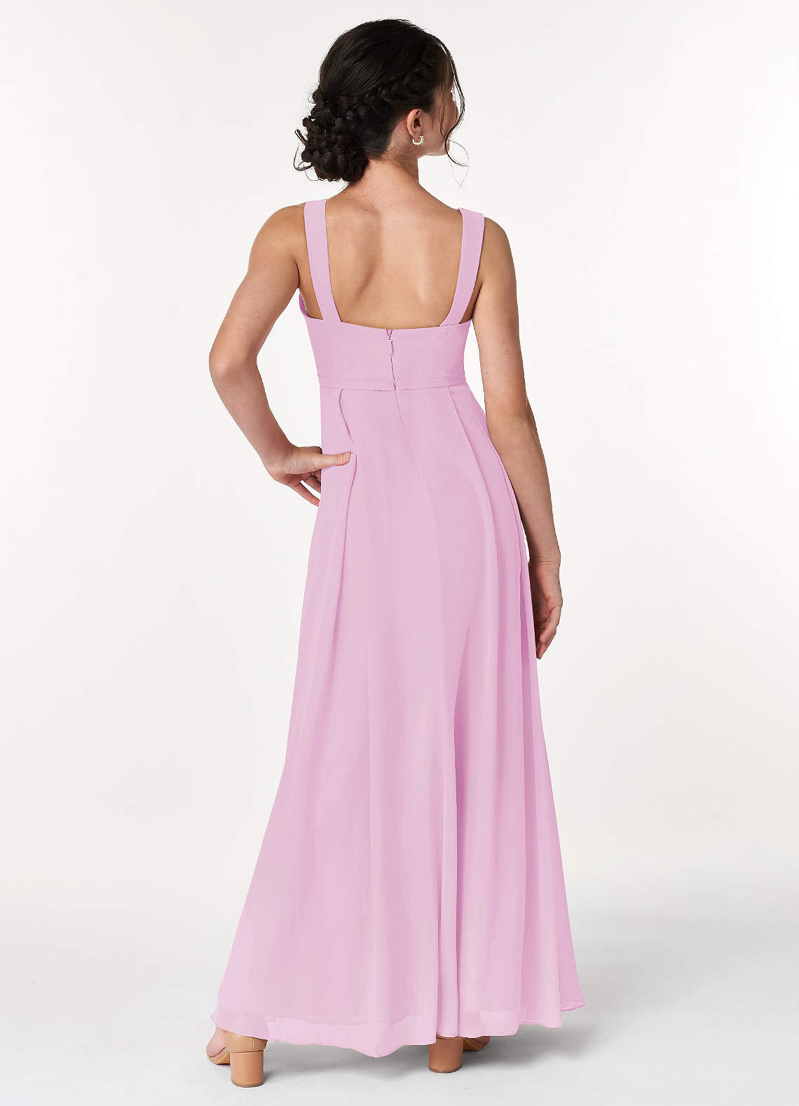 Candy Pink Azazie Simoan JBD Junior Bridesmaid Dresses | Azazie