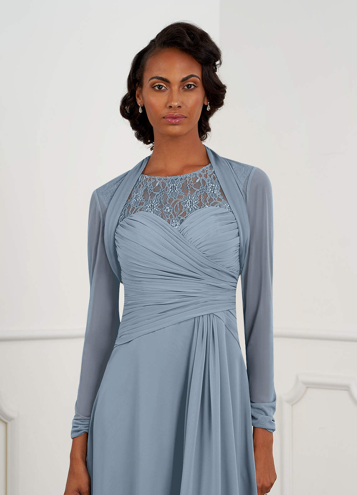 Azazie Shyann Mesh Wrap | Azazie