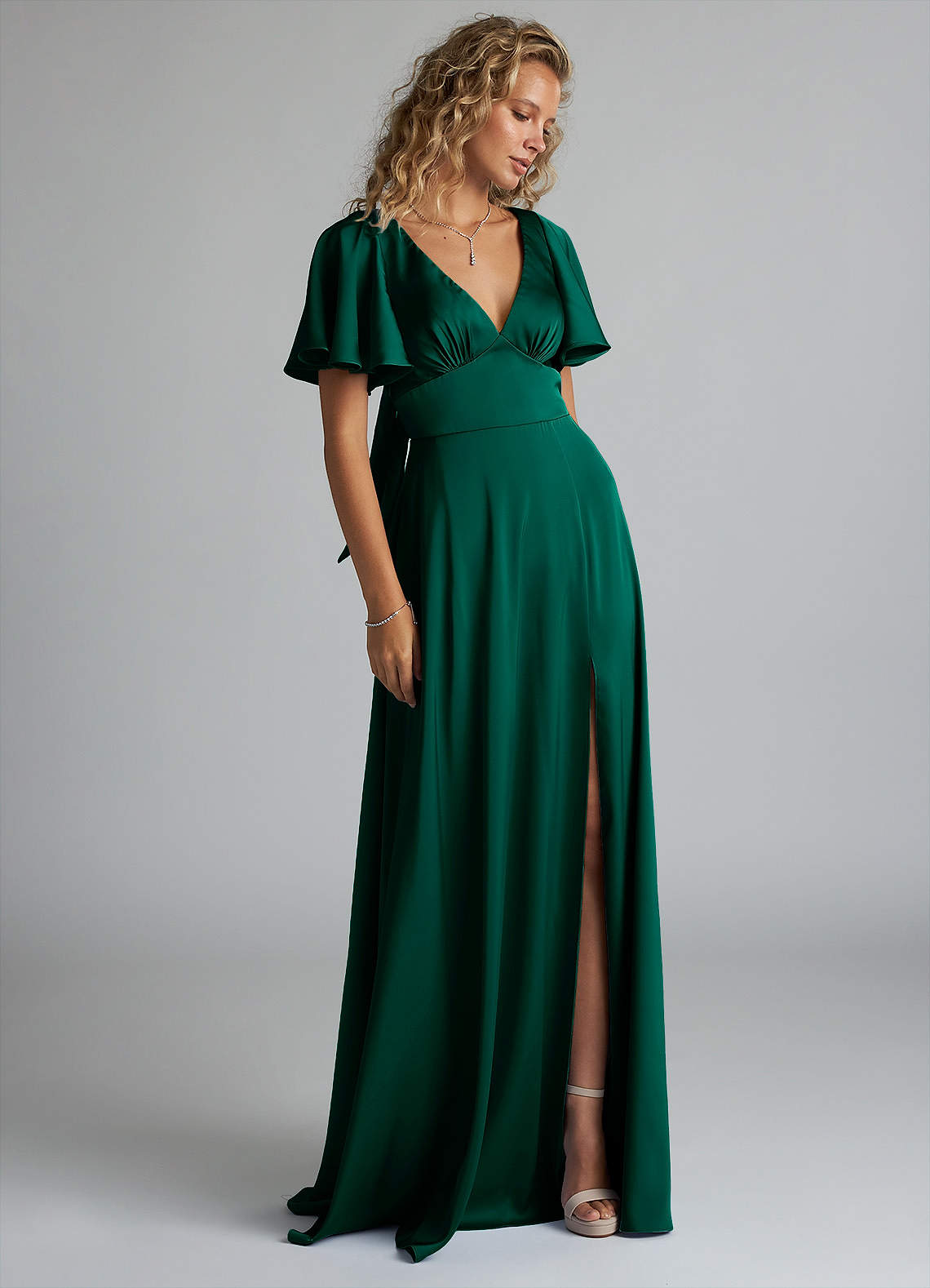 Azazie Kimber Emerald Bridesmaid Dresses | Azazie