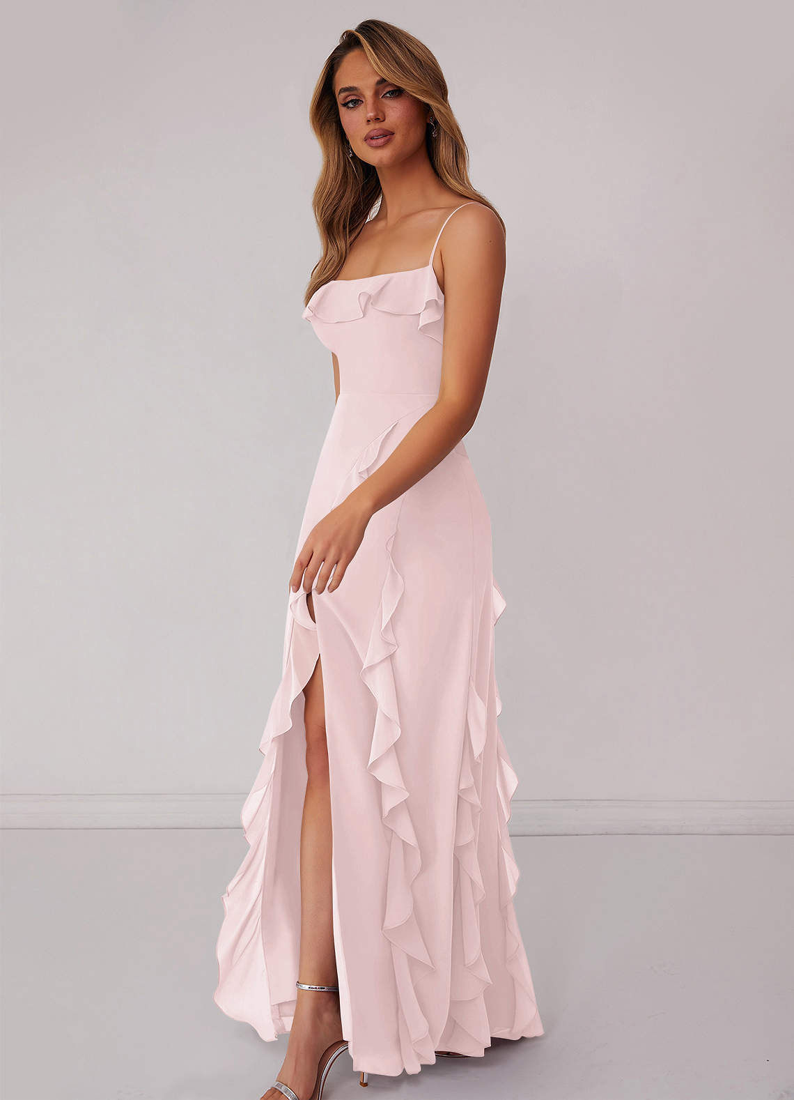 Barbie™ AZAZIE 1001 Blushing Pink Bridesmaid Dresses | Azazie CA