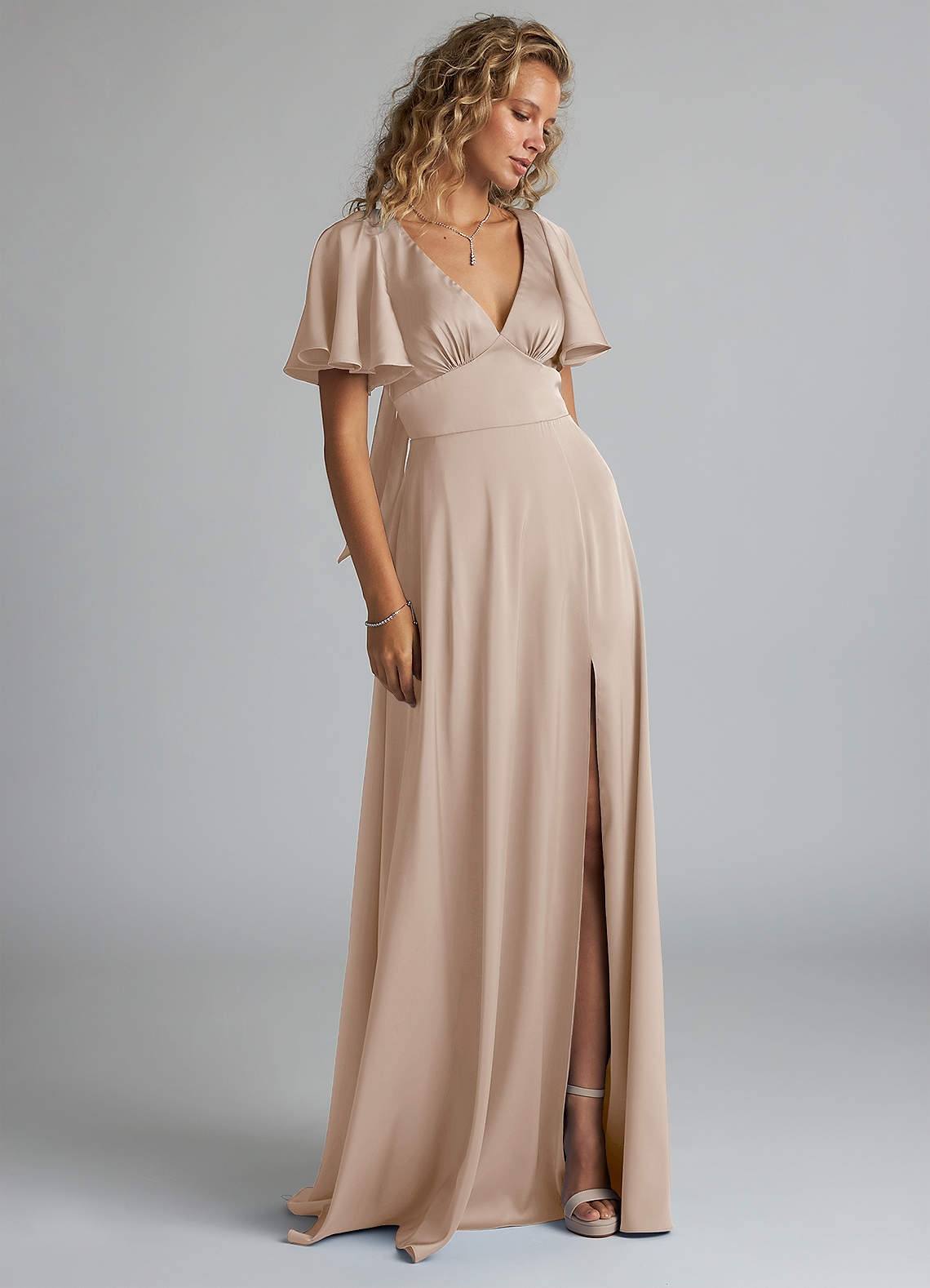 Frost Azazie Kimber Bridesmaid Dresses | Azazie