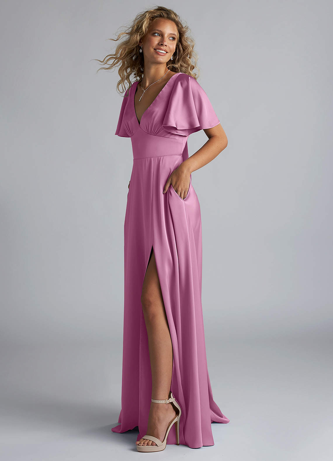 Azazie Kimber Wisteria Bridesmaid Dresses | Azazie