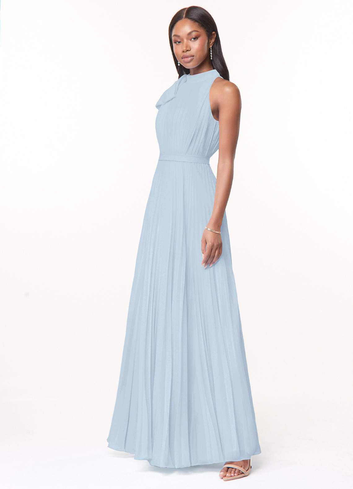 Azazie Cailyn Mist Bridesmaid Dresses | Azazie