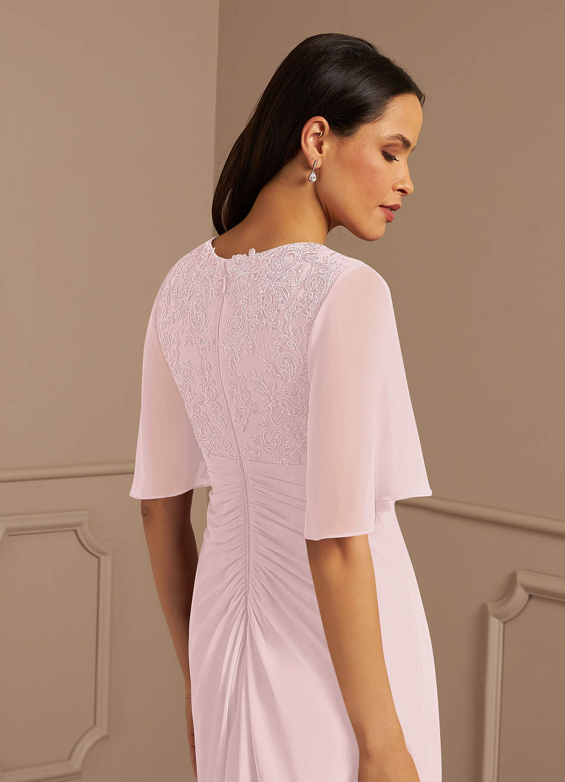 Blushing Pink Azazie Carson Mother of the Bride Dress Mother of the ...