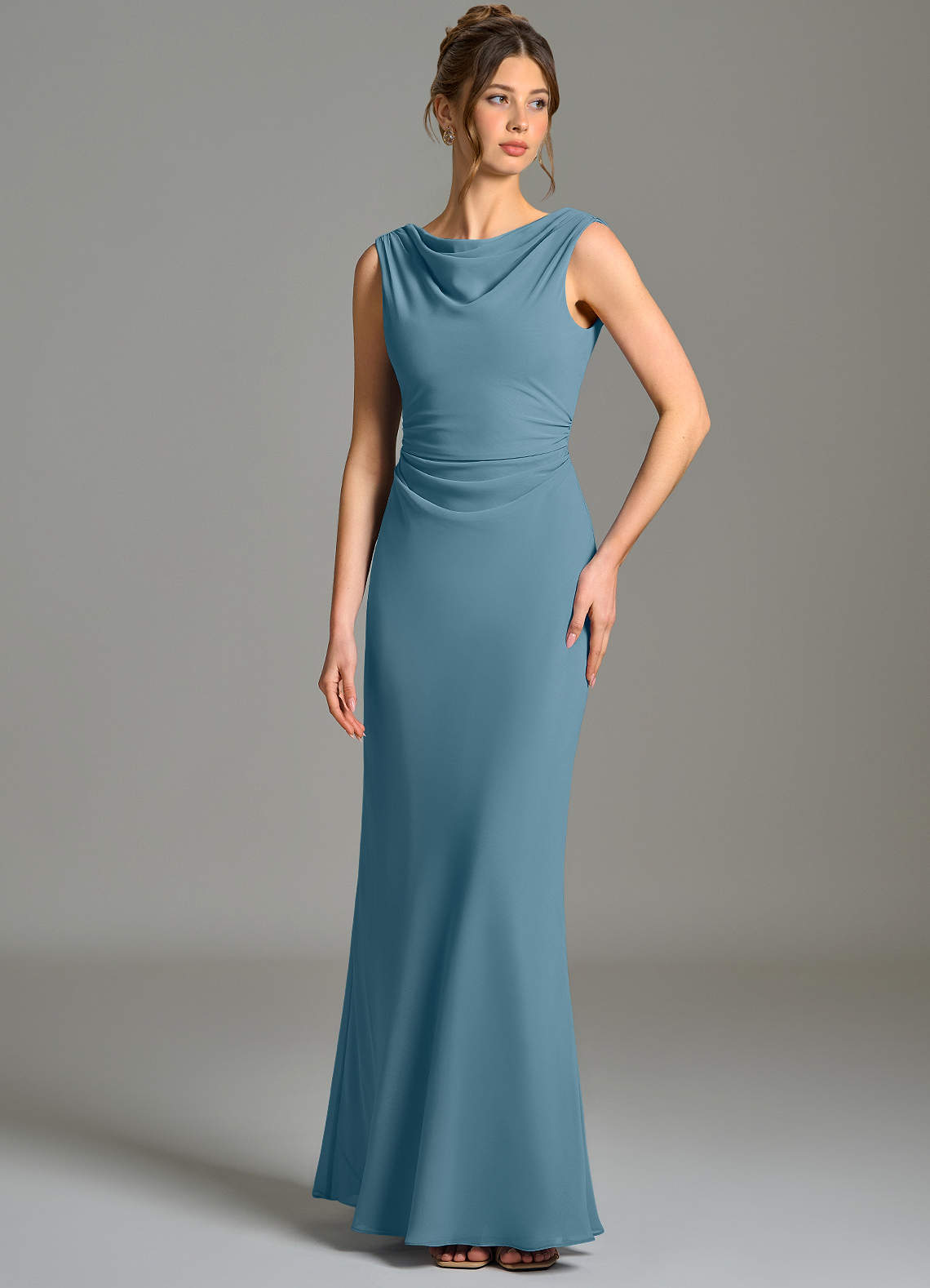 Azazie Kieryn Bermuda Chiffon Bridesmaid Dresses | Azazie