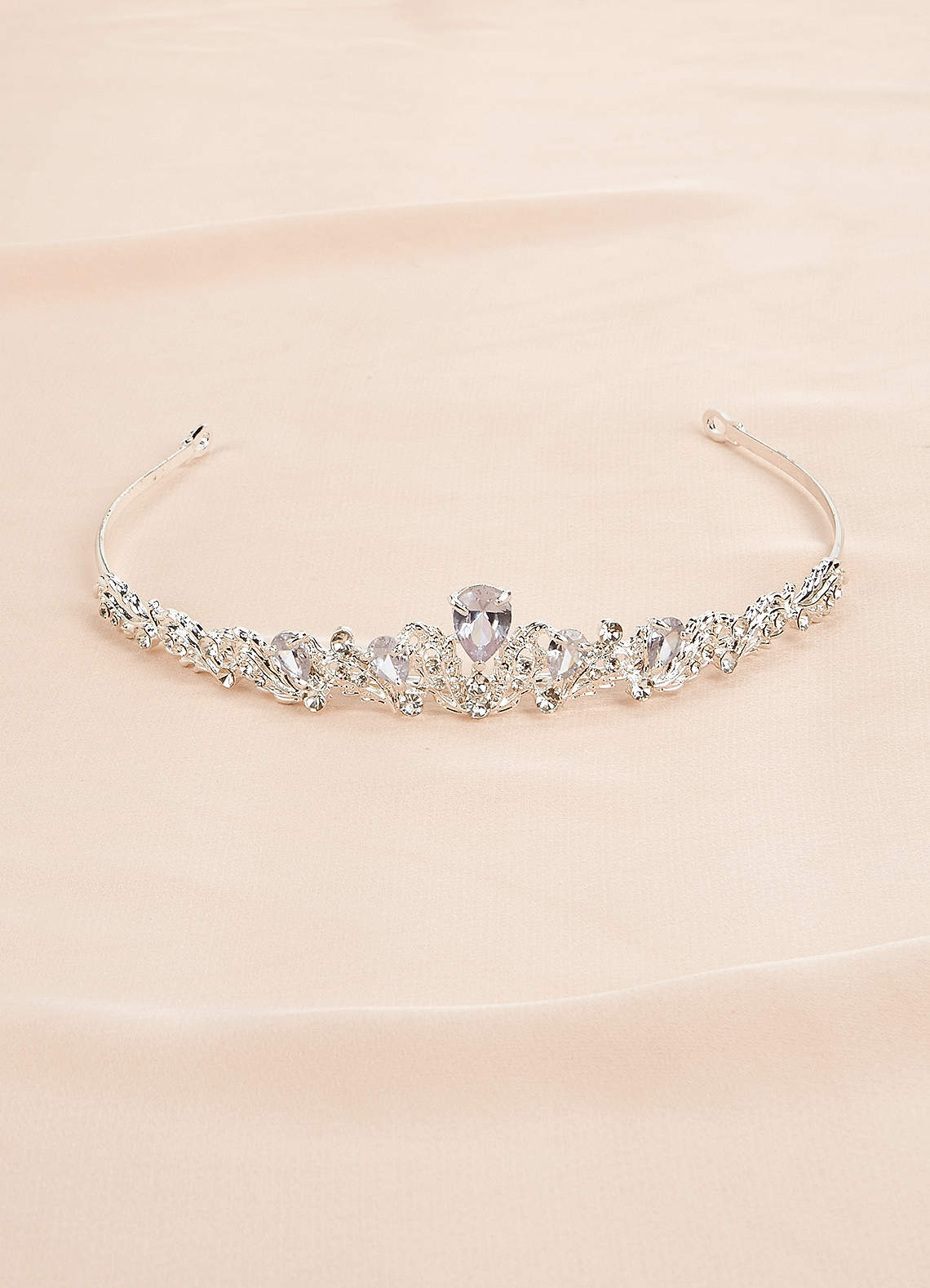 Dainty Crystal Flower Girl Tiara | Azazie
