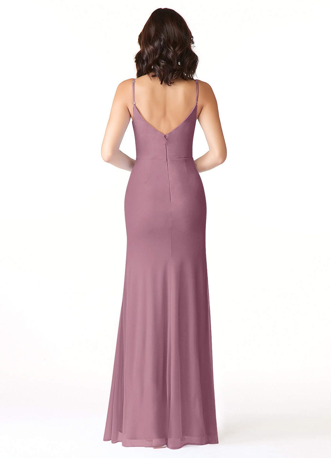 Azazie Deandra Vintage Mauve Bridesmaid Dresses | Azazie