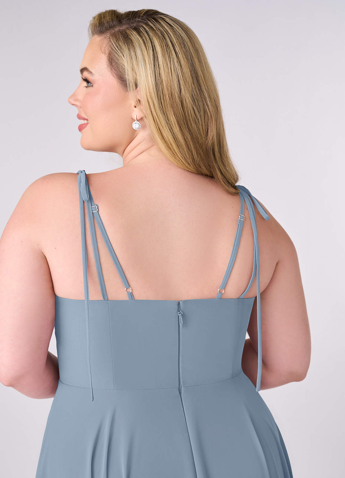 Barbie™ AZAZIE 1004 Dusty Blue Bridesmaid Dresses | Azazie