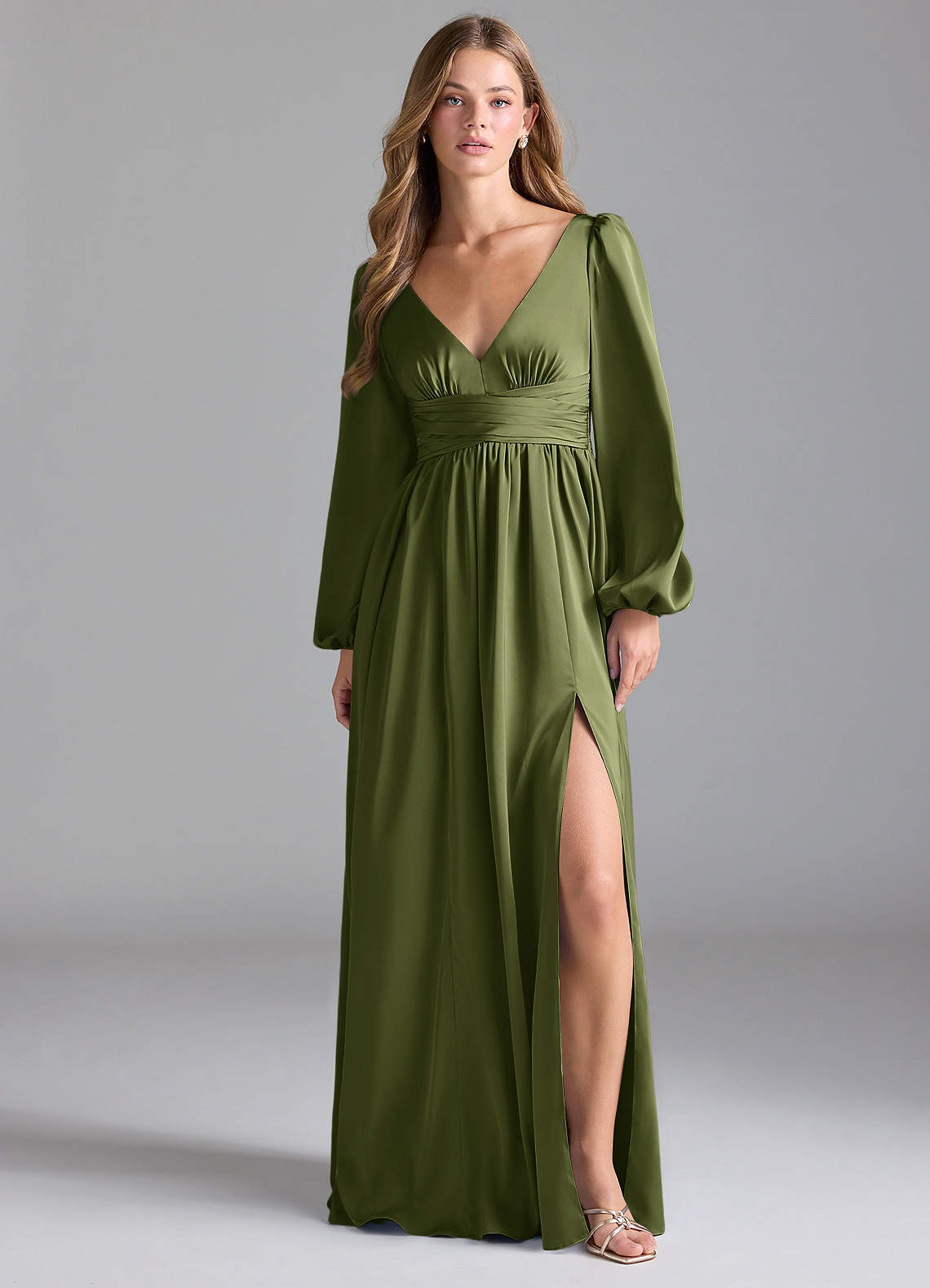 Azazie Norah Olive Bridesmaid Dresses | Azazie