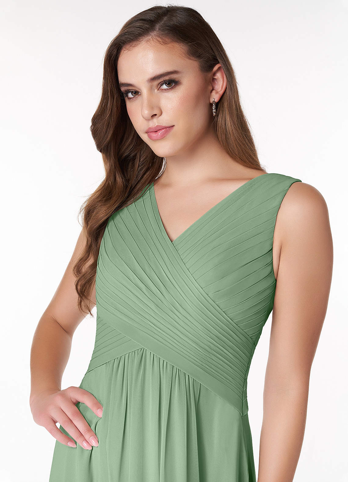 Matcha Azazie Flora Bridesmaid Dresses | Azazie