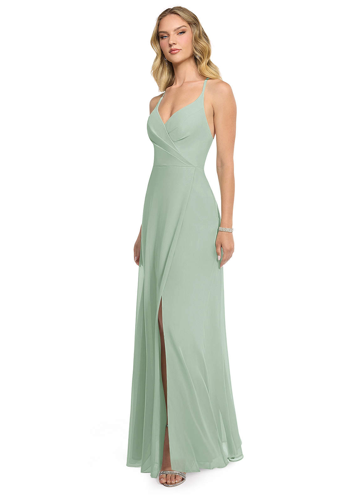 Azazie Davis Agave Bridesmaid Dresses | Azazie