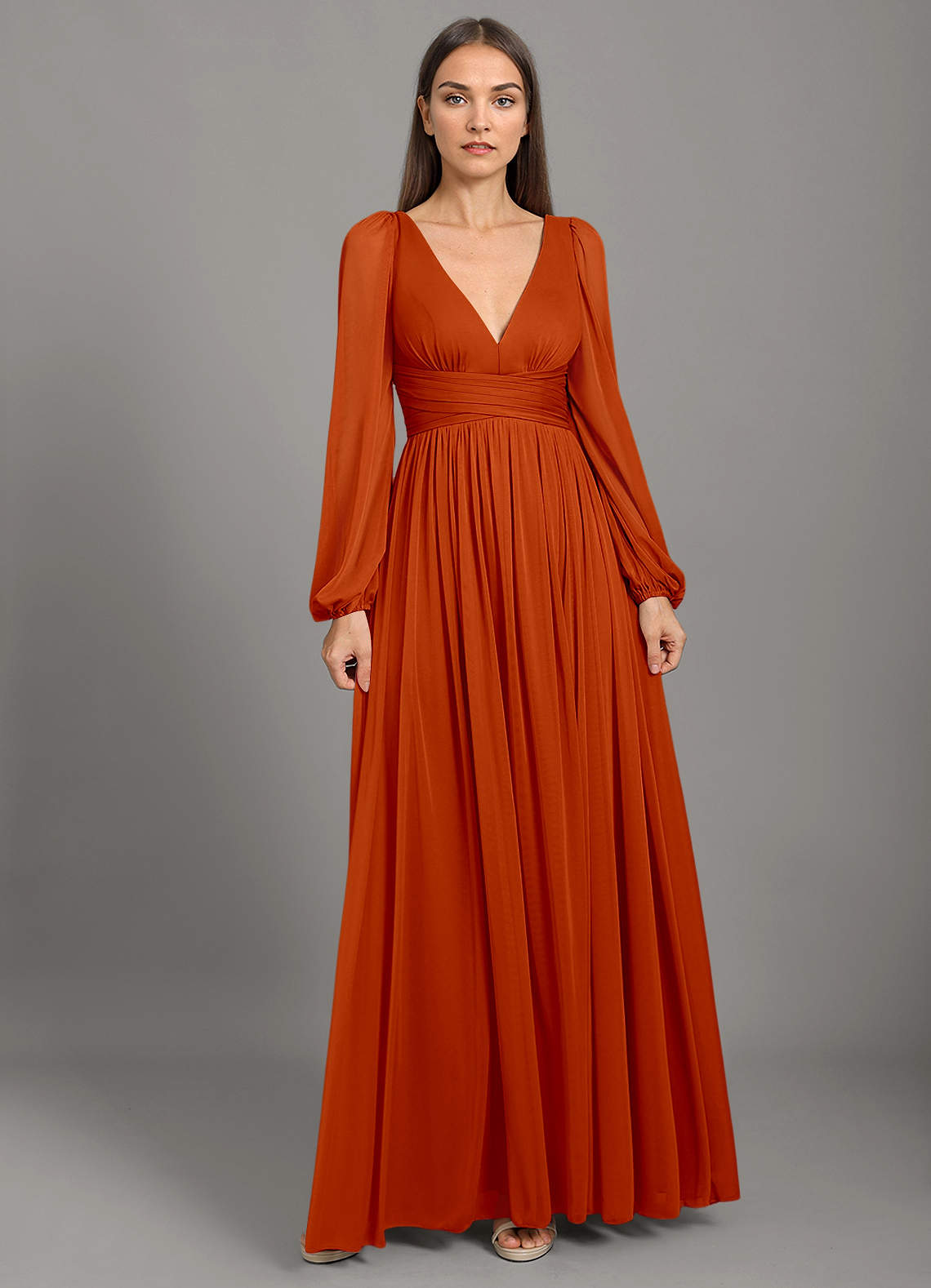 Azazie Norah Paprika Bridesmaid Dresses | Azazie