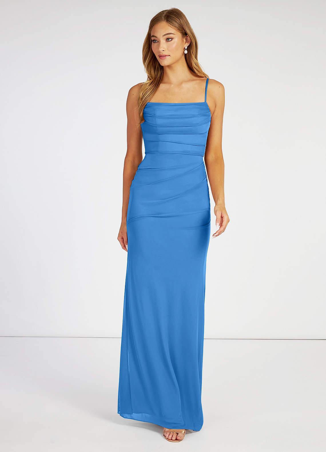 Blue Jay Azazie Teyana Bridesmaid Dresses | Azazie