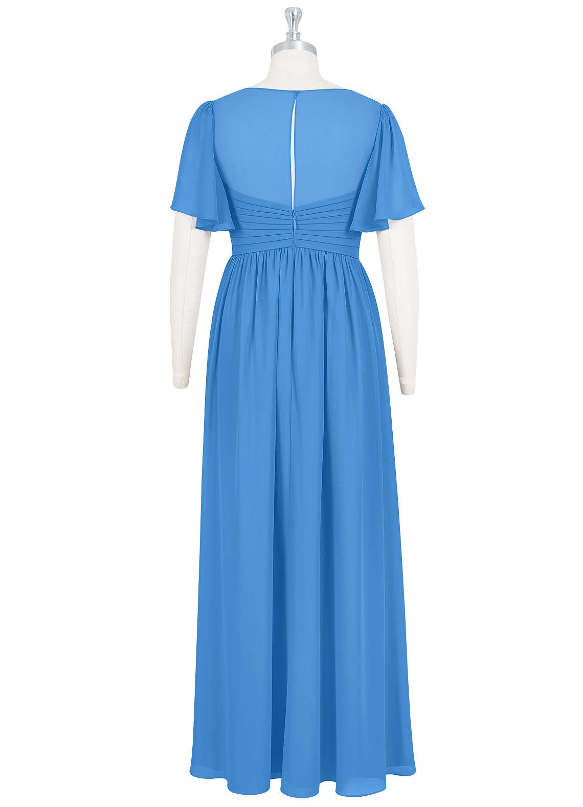 Azazie Verna Blue Jay Maternity Bridesmaid Dresses | Azazie