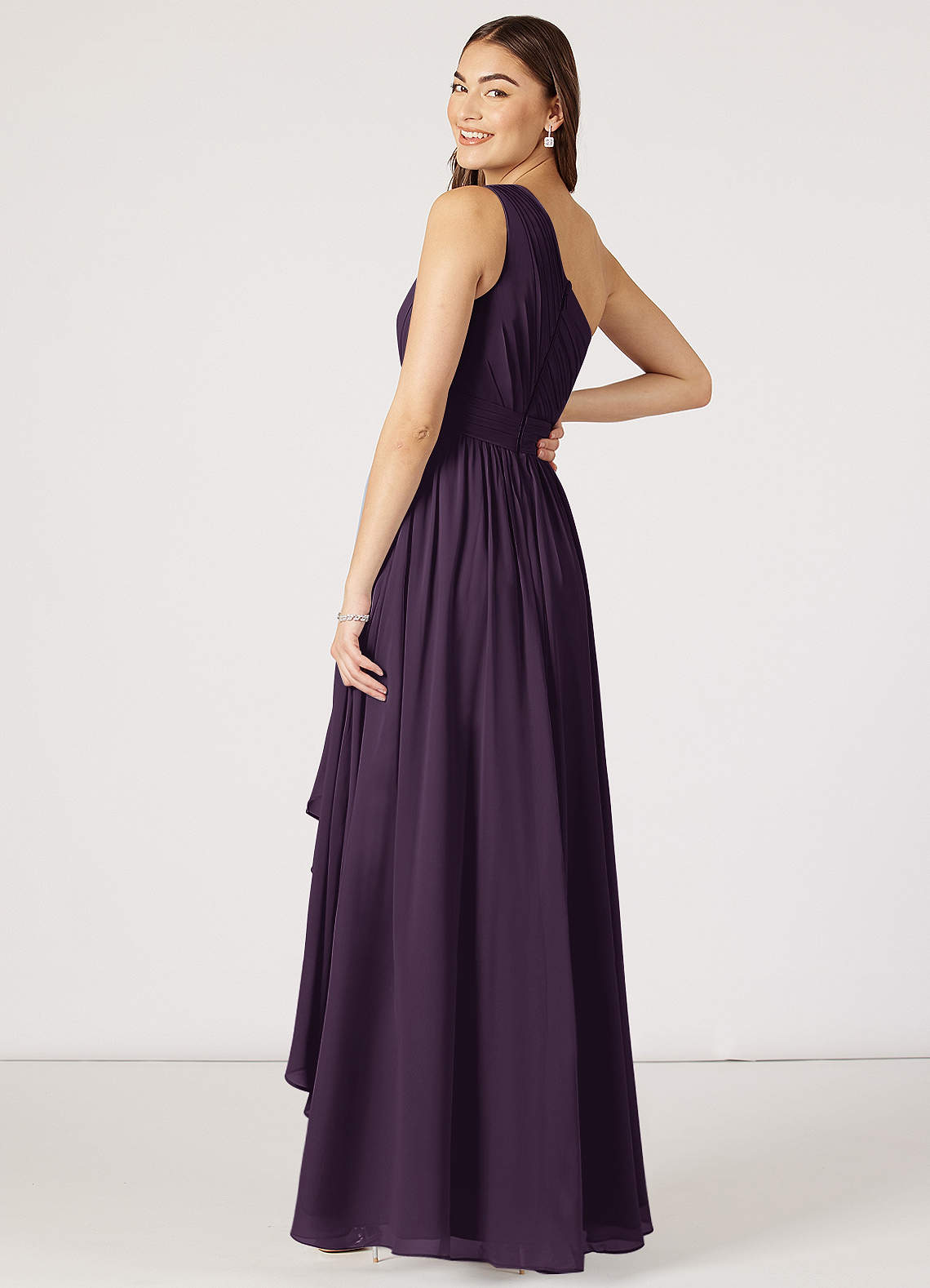 Plum Azazie Mathilda Bridesmaid Dresses | Azazie