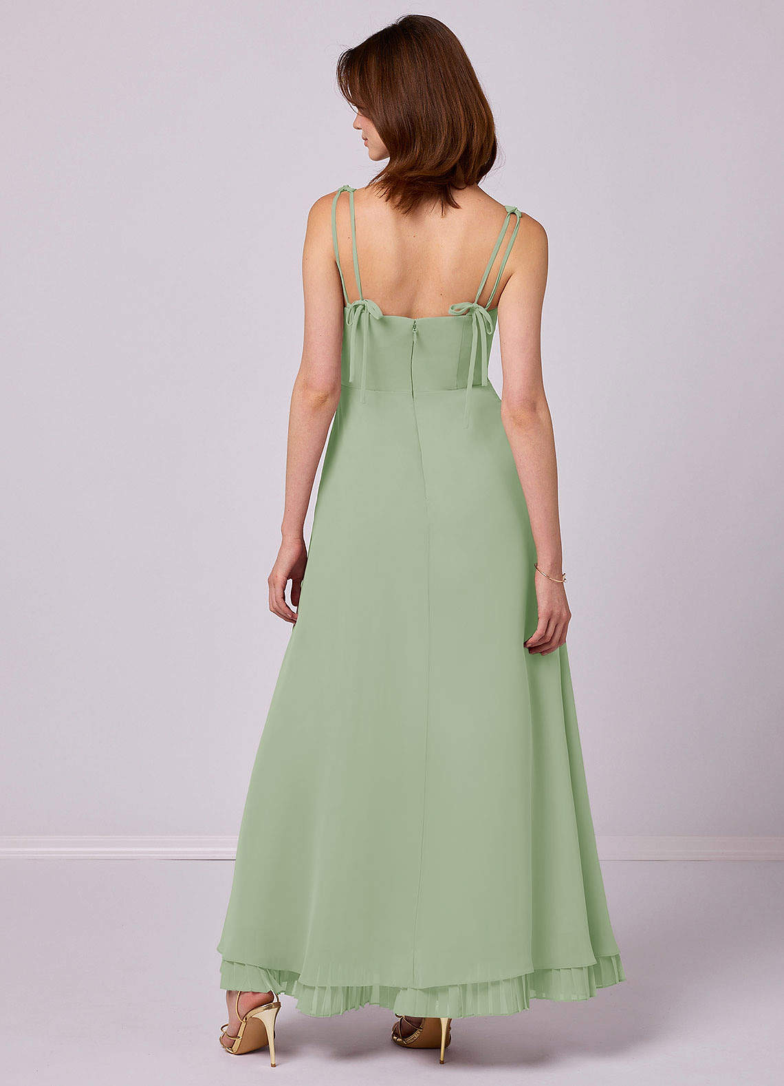 Barbie™ AZAZIE 1032 Dusty Sage Bridesmaid Dresses | Azazie