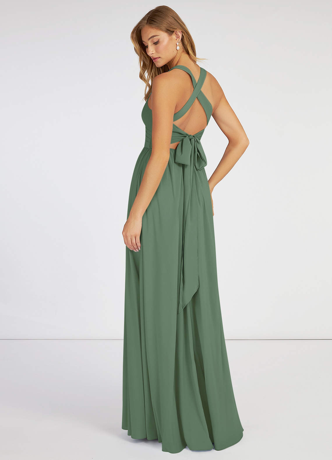 Azazie Kecia Eucalyptus Bridesmaid Dresses | Azazie