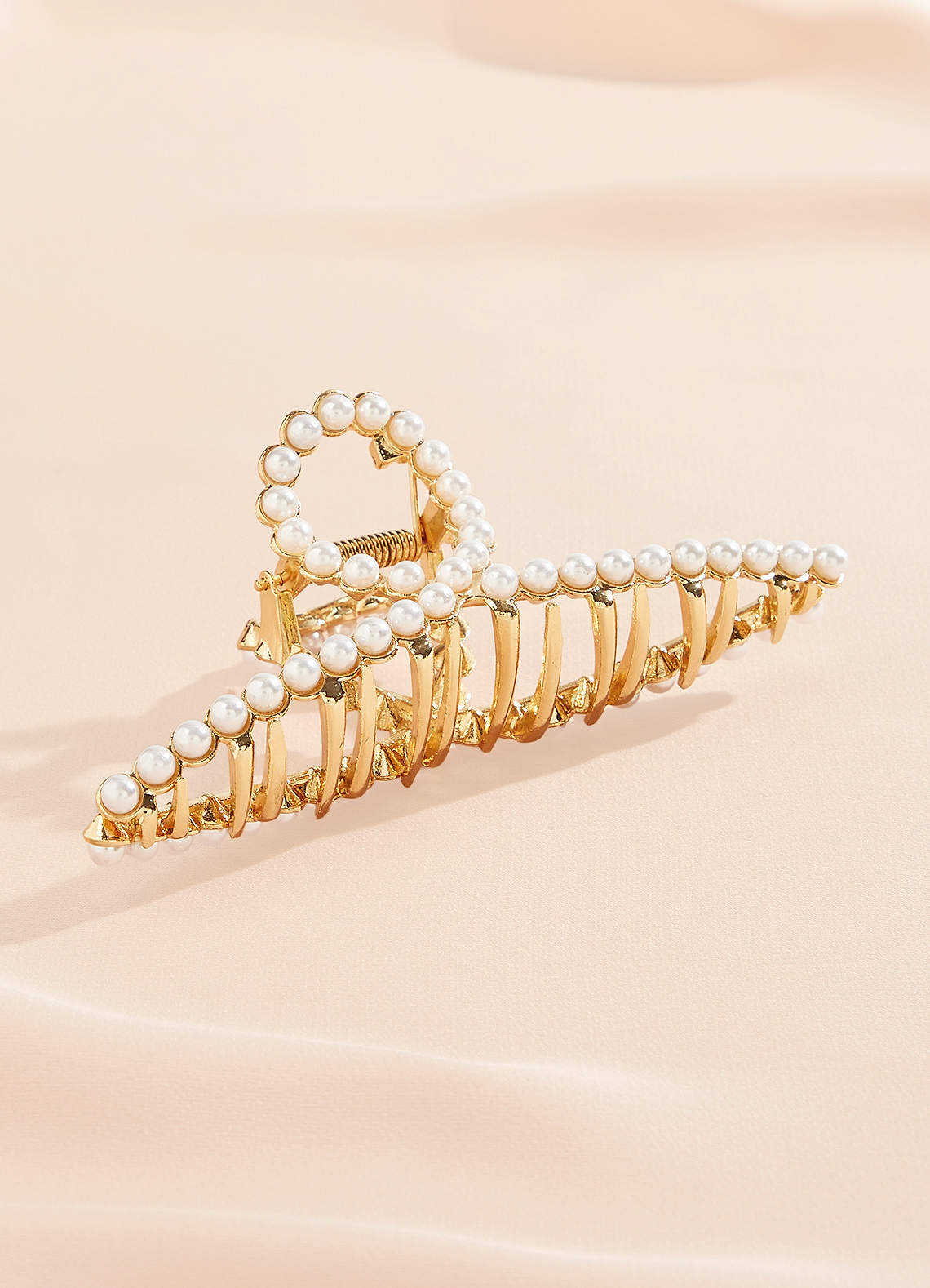 Pearl Metal Claw Clip | Azazie