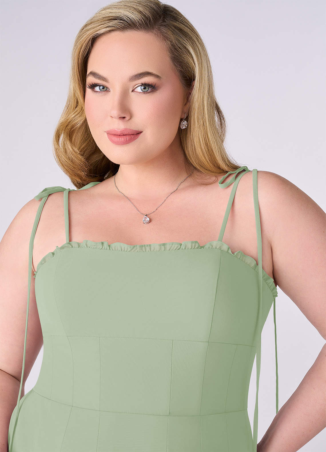 Barbie™ AZAZIE 1014 Dusty Sage Bridesmaid Dresses | Azazie