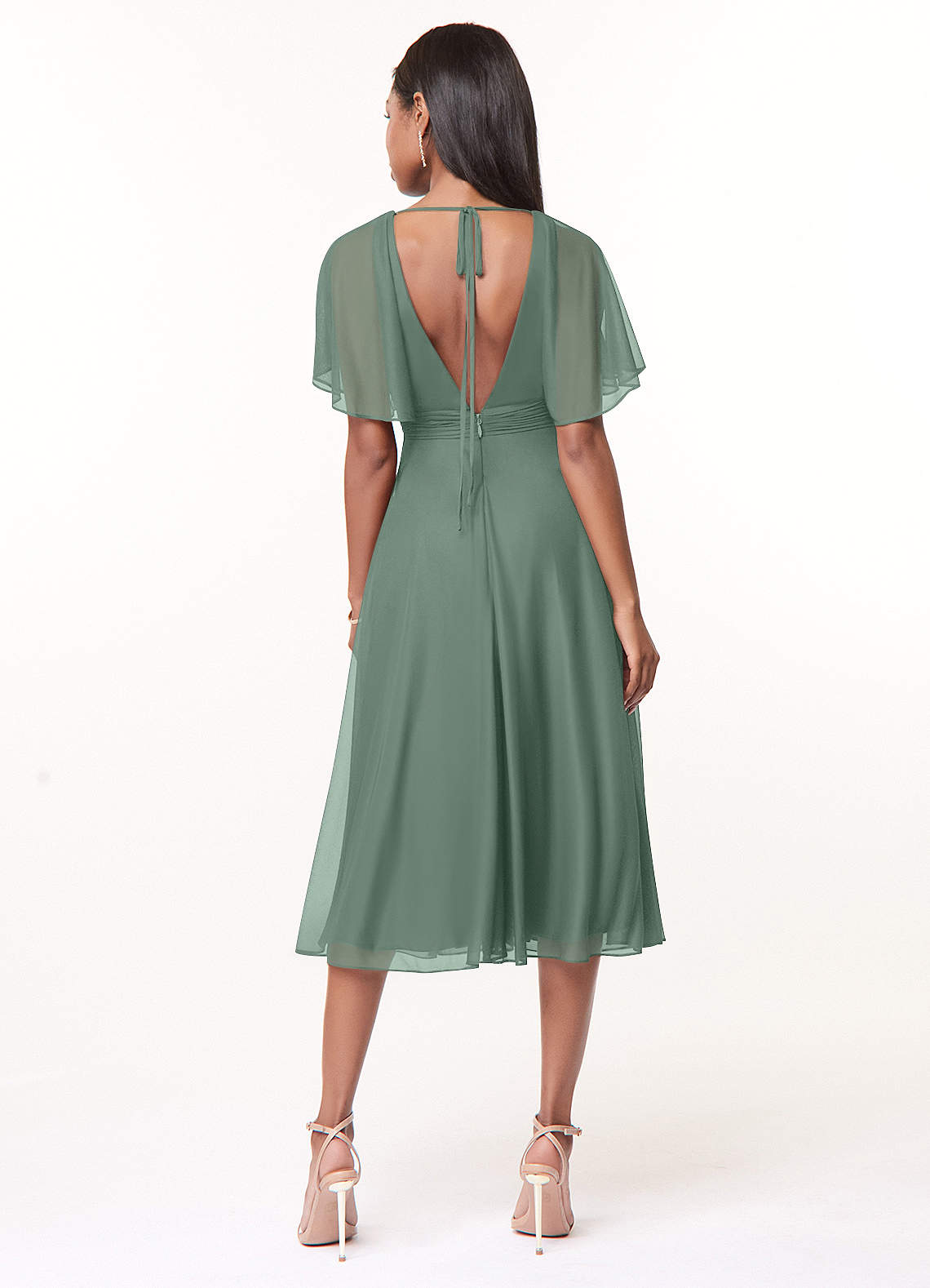 Azazie Tinsley Eucalyptus Bridesmaid Dresses Azazie