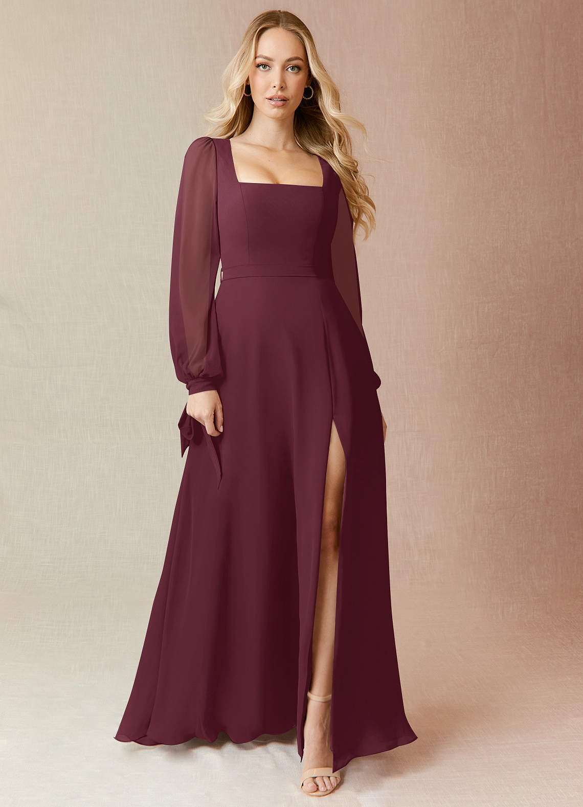 Cabernet Azazie Leonia Bridesmaid Dresses | Azazie