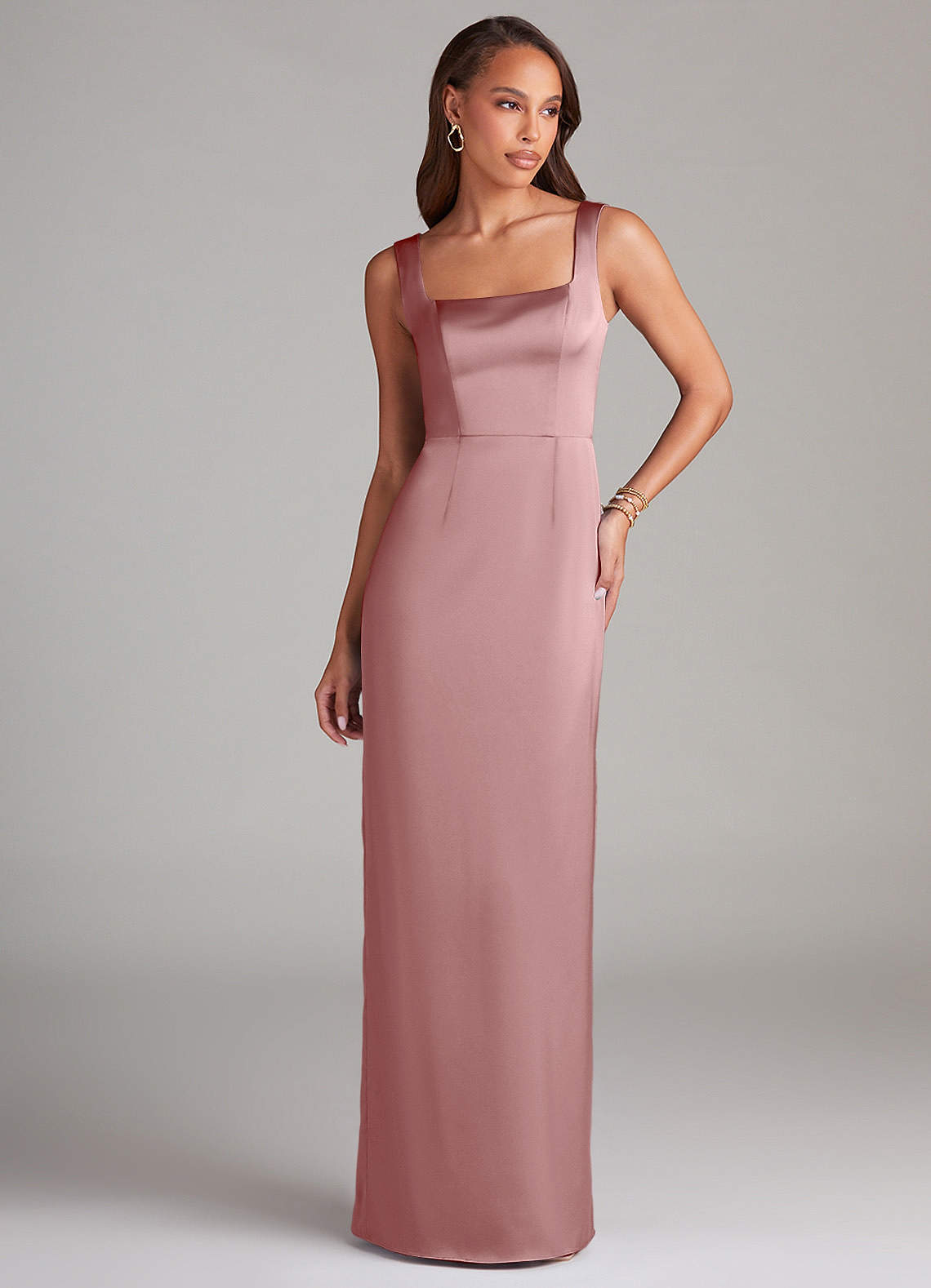 Azazie Flori Dusty Rose Bridesmaid Dresses | Azazie