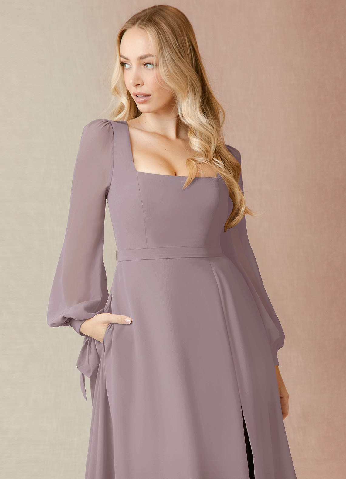 Azazie Leonia Dusk Bridesmaid Dresses | Azazie