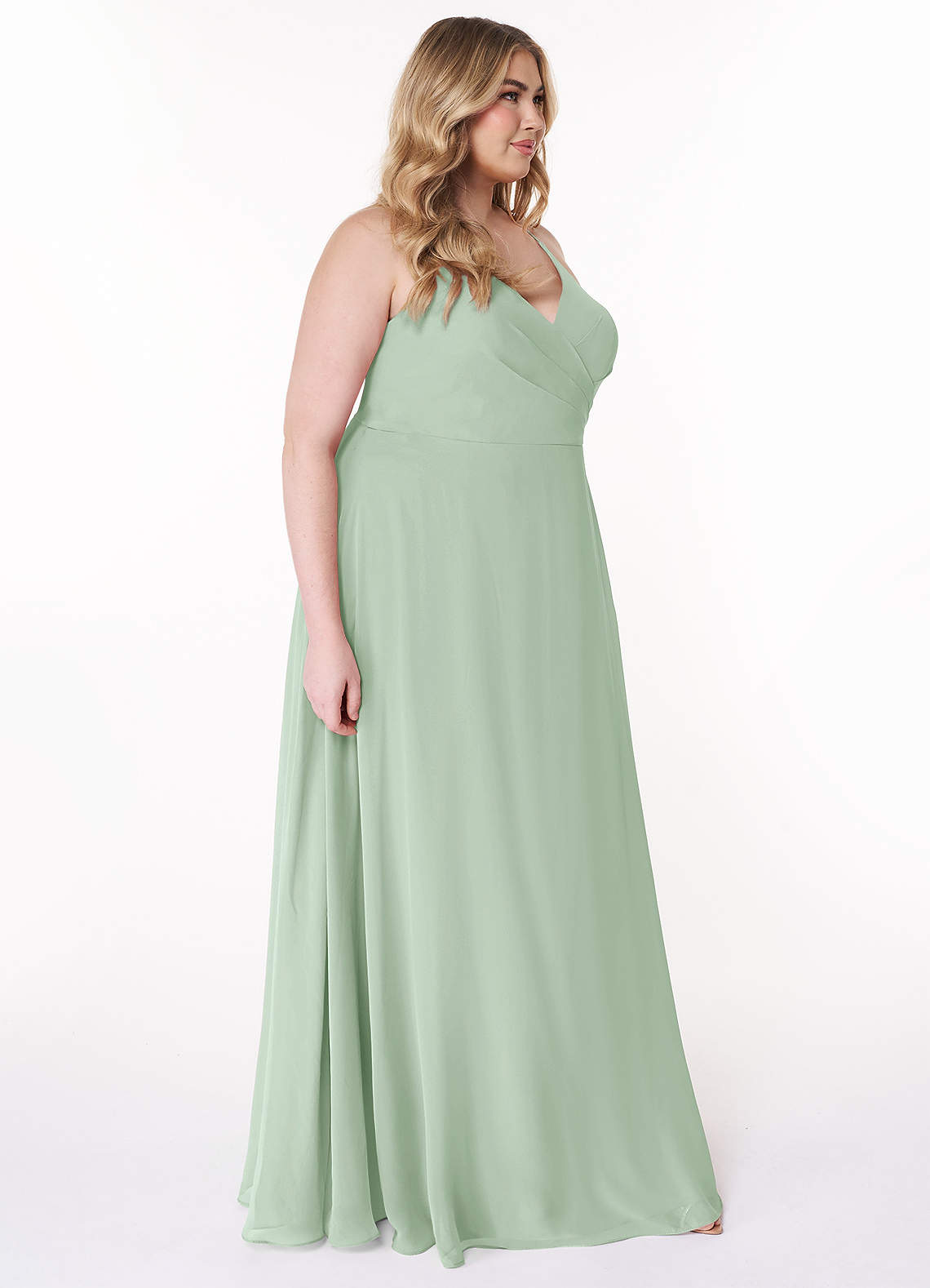 Azazie Davis Agave Bridesmaid Dresses | Azazie