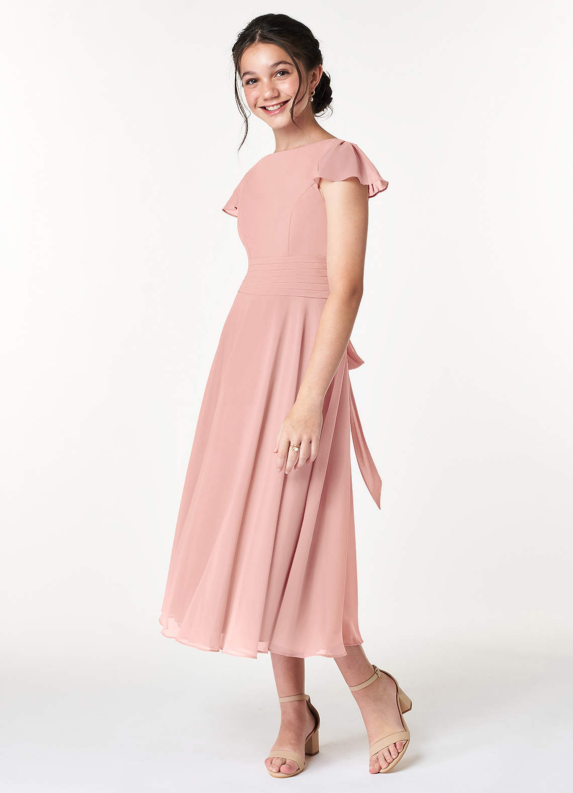 Rosette Azazie Payton JBD Junior Bridesmaid Dresses | Azazie