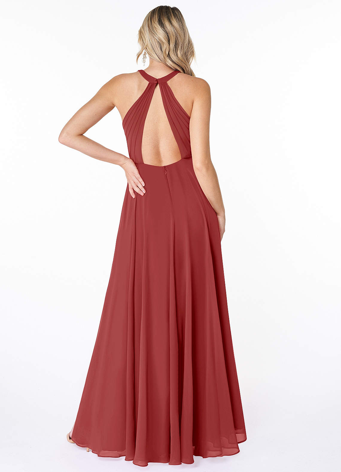 Rust Azazie Amalfi Bridesmaid Dresses | Azazie