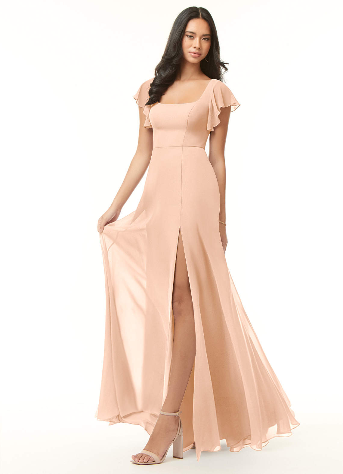 English Rose Azazie Bondi Bridesmaid Dresses | Azazie