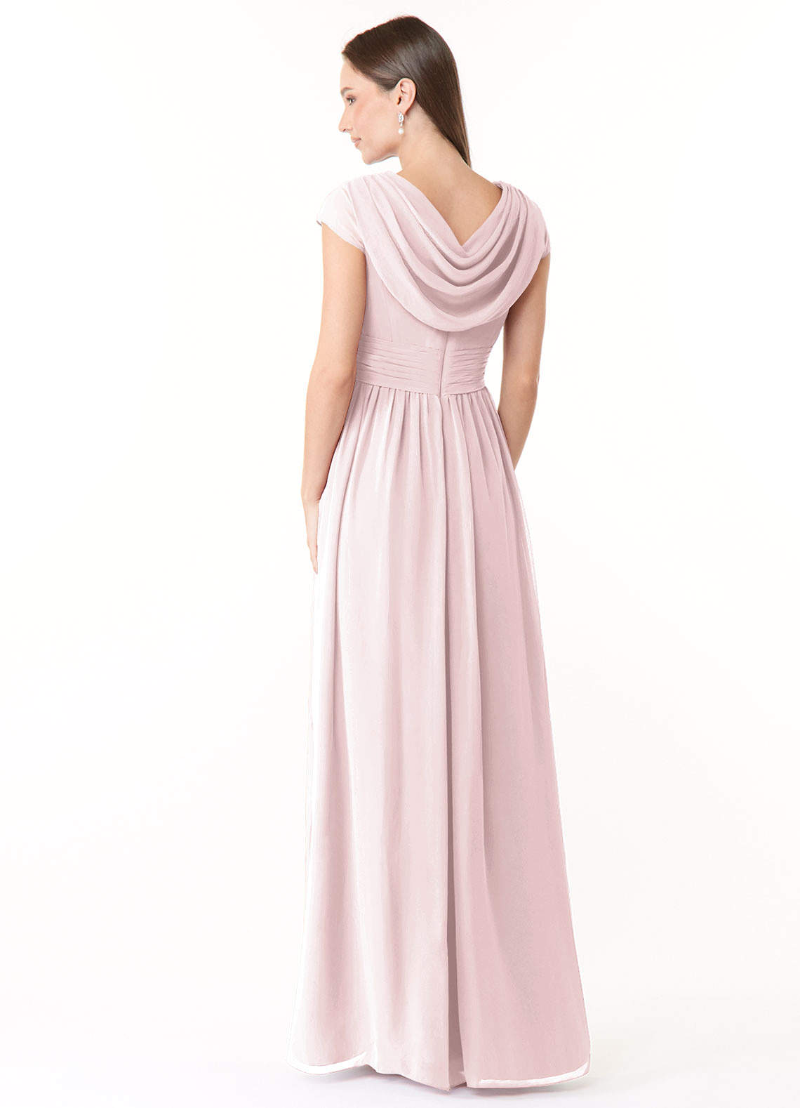 Azazie Organa Blushing Pink Bridesmaid Dresses | Azazie