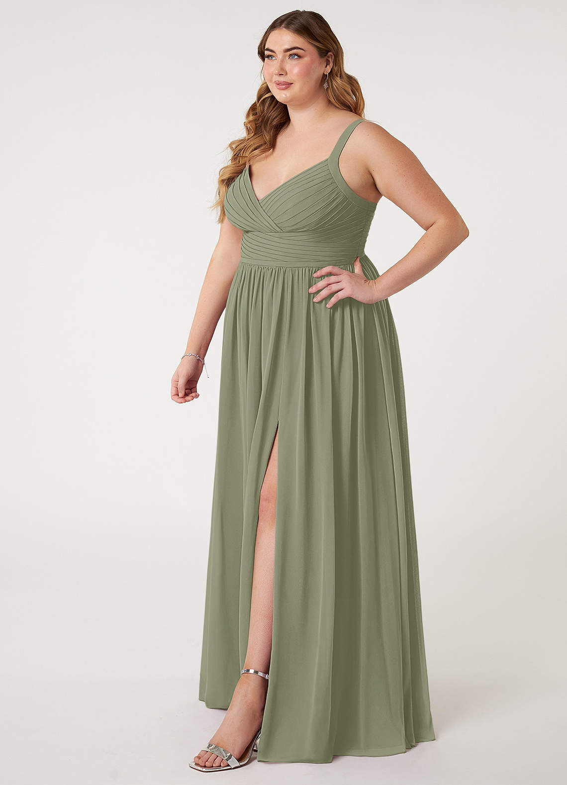 Azazie Chanel Pistachio Bridesmaid Dresses | Azazie