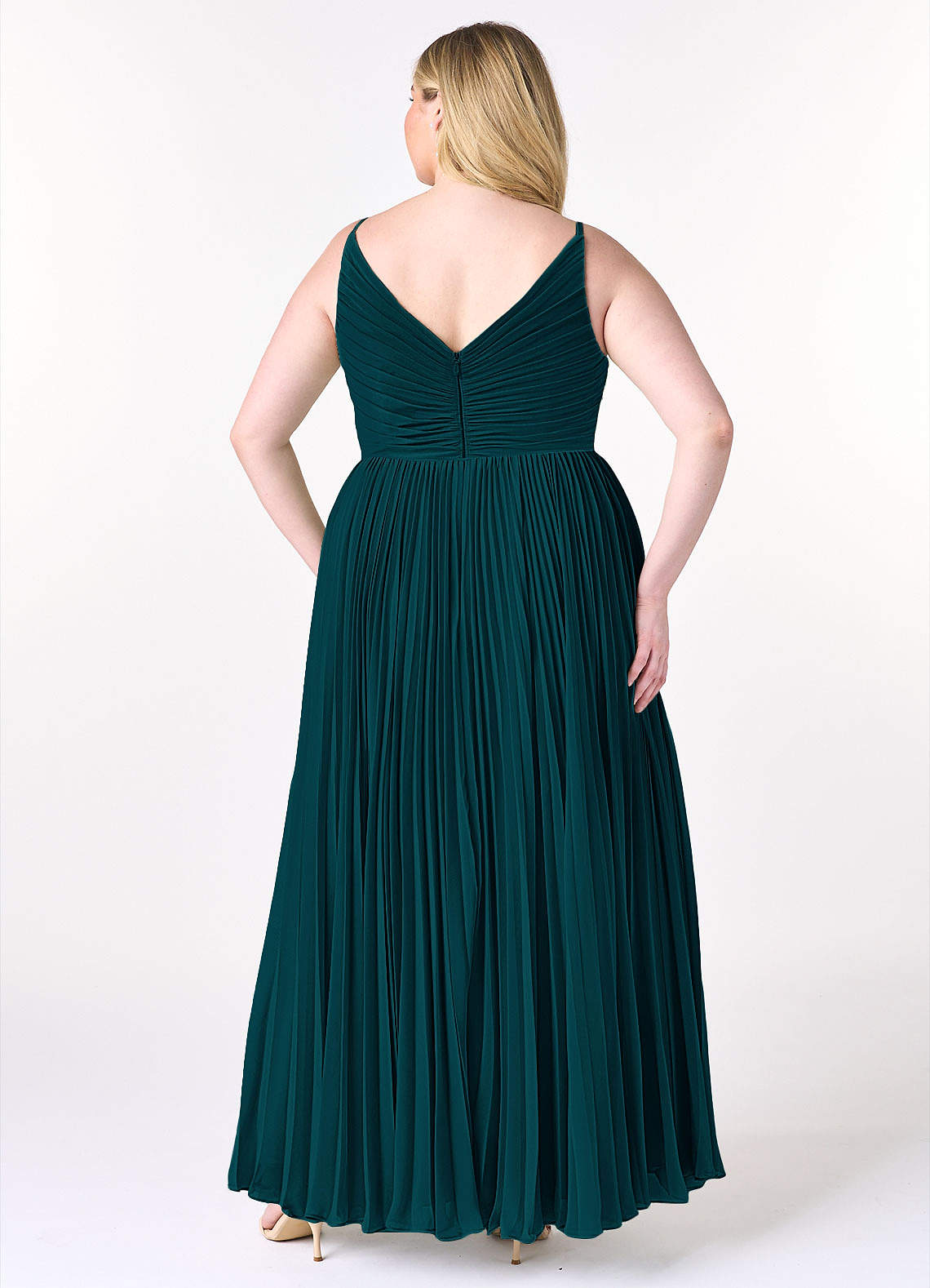 Azazie Raychelle Pine Bridesmaid Dresses | Azazie