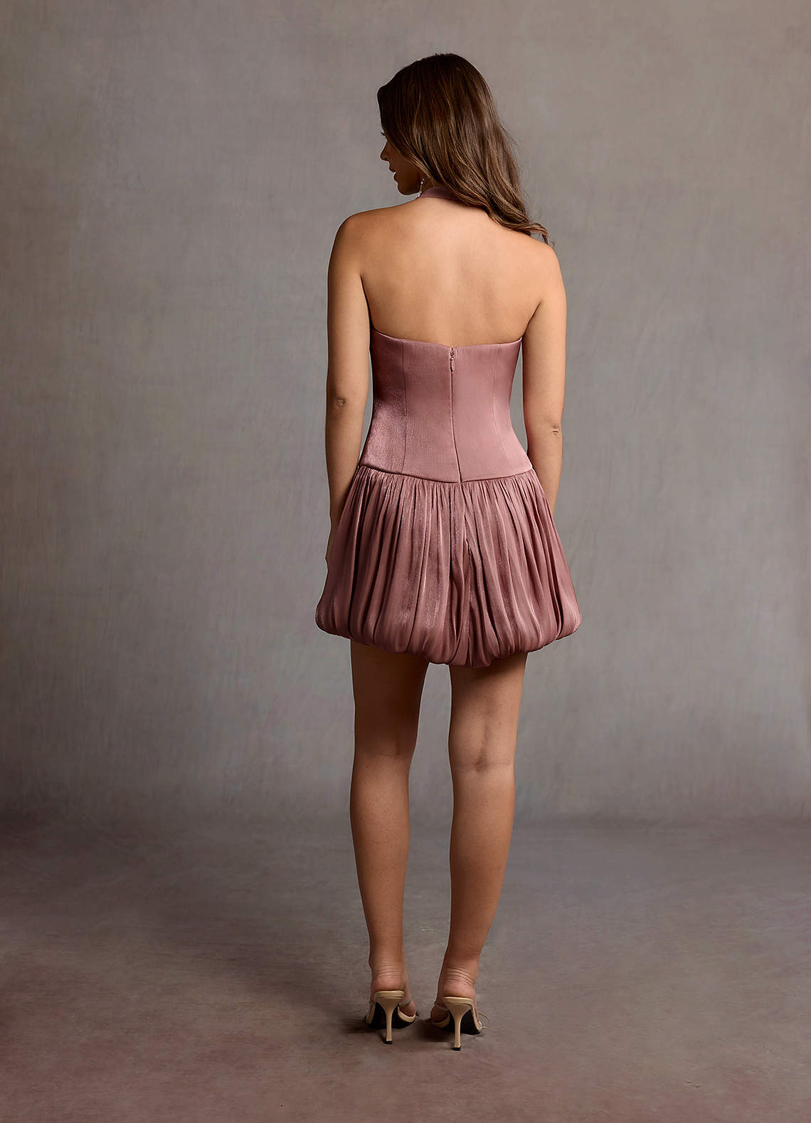 Thea Mauve Micro Dress | Azazie