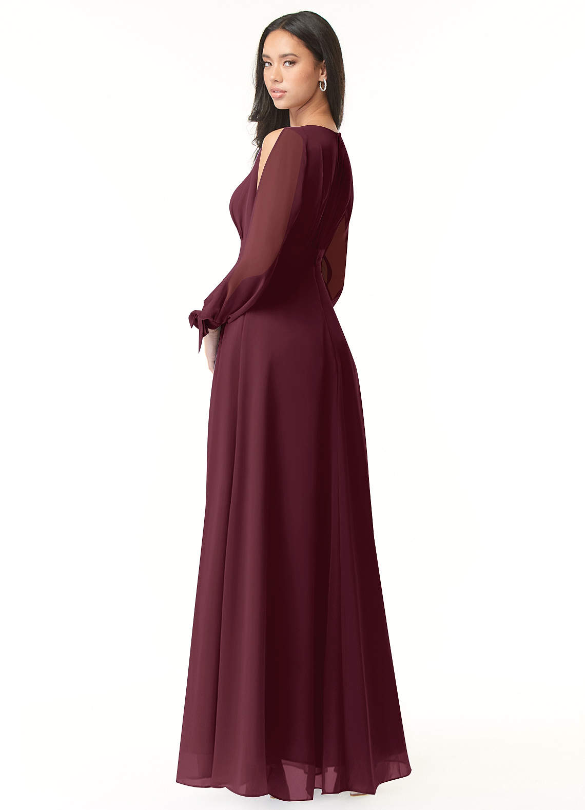 Azazie Matilda Cabernet Bridesmaid Dresses | Azazie