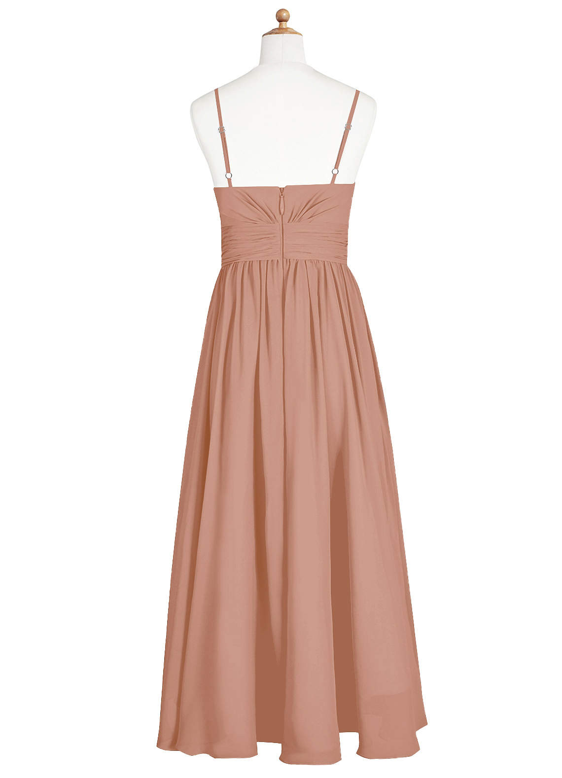 Champagne Rose Azazie Catalina JBD Junior Bridesmaid Dresses | Azazie