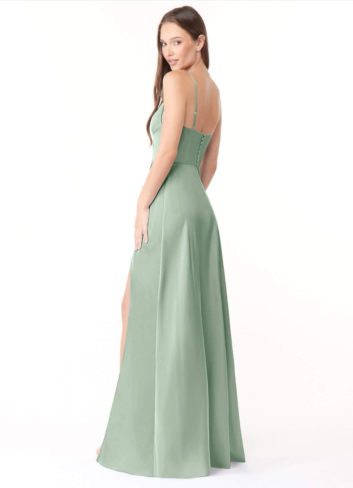 Agave Azazie Halsey Bridesmaid Dresses | Azazie