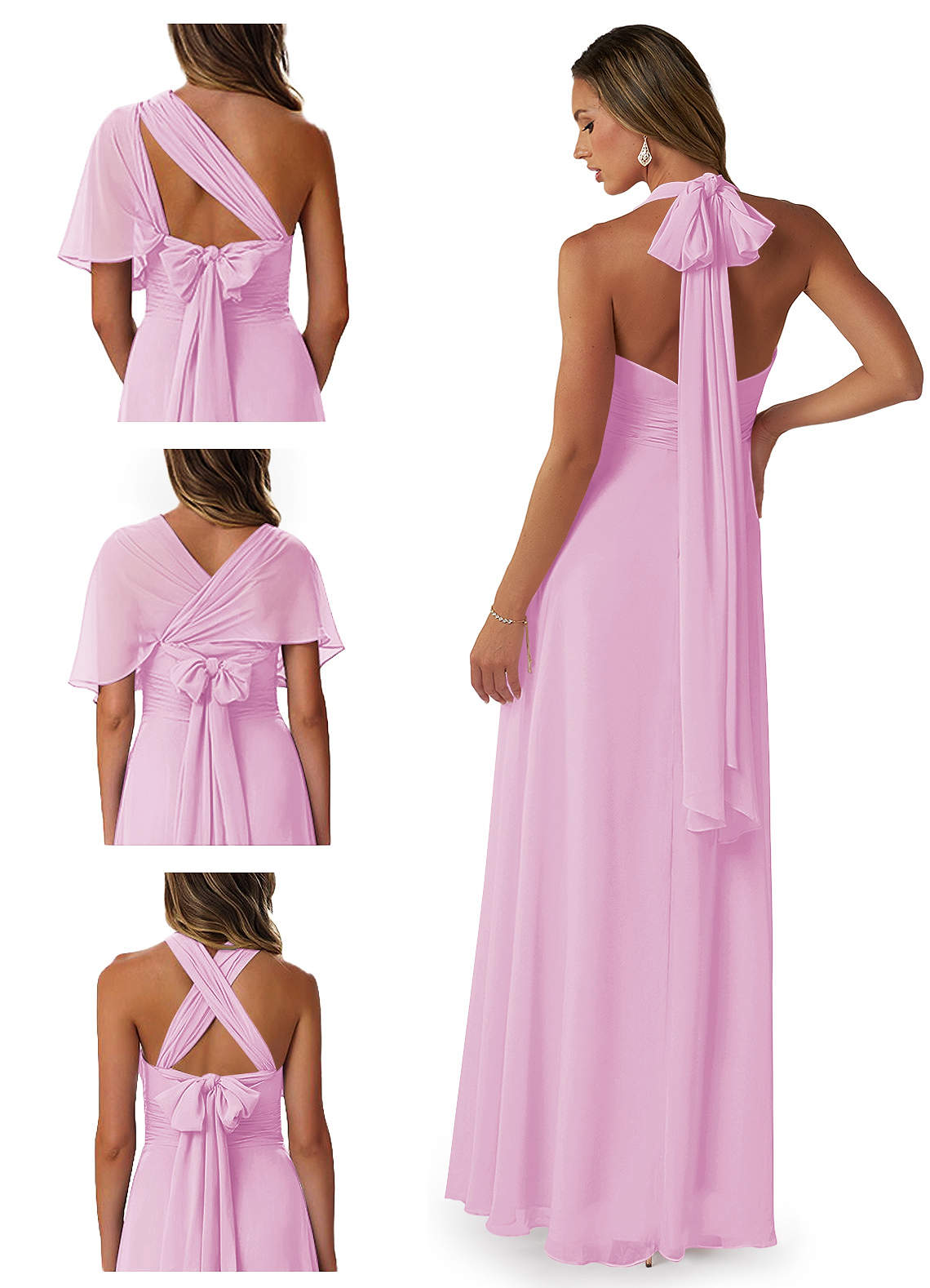 Candy Pink Azazie Fifi Bridesmaid Dresses | Azazie