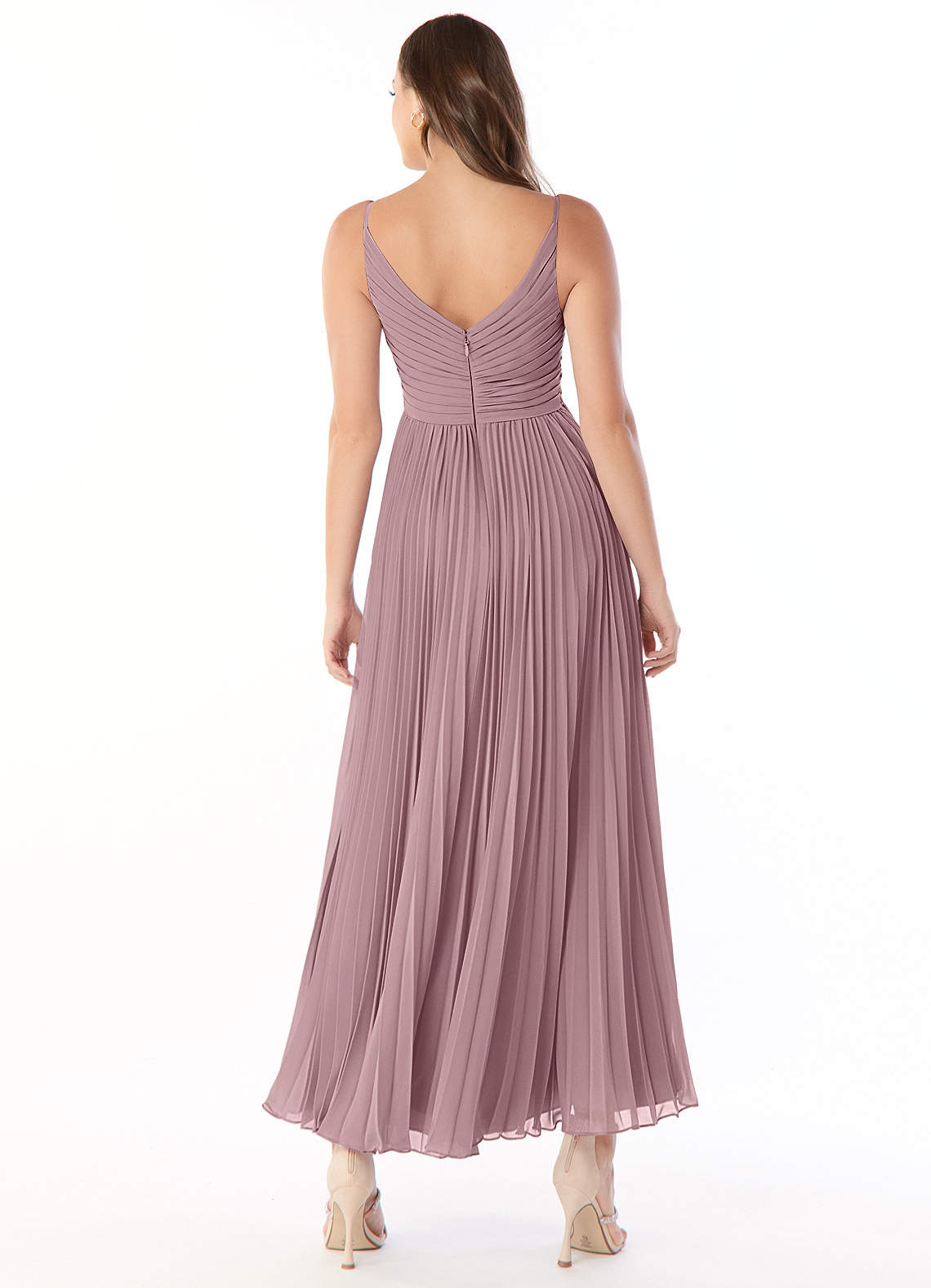 Dusty Rose Azazie Raychelle Bridesmaid Dresses | Azazie