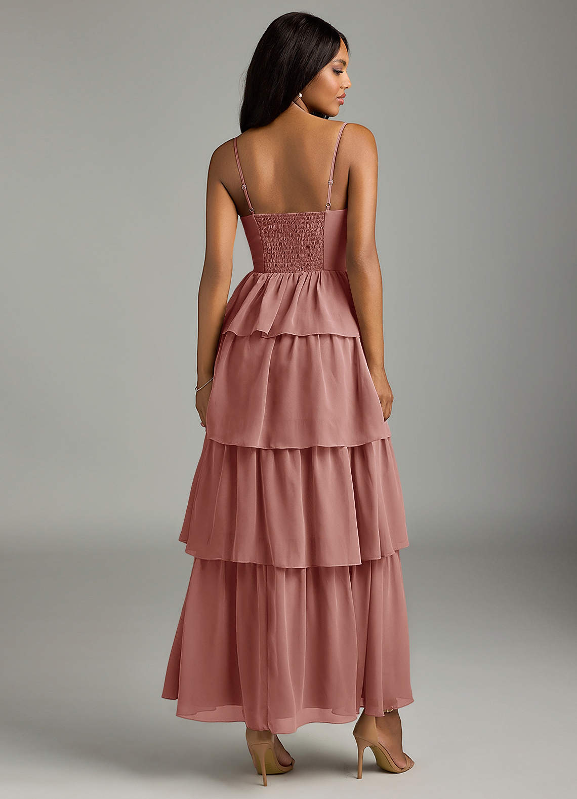Azazie Kaiden Dusty Rose Bridesmaid Dresses | Azazie