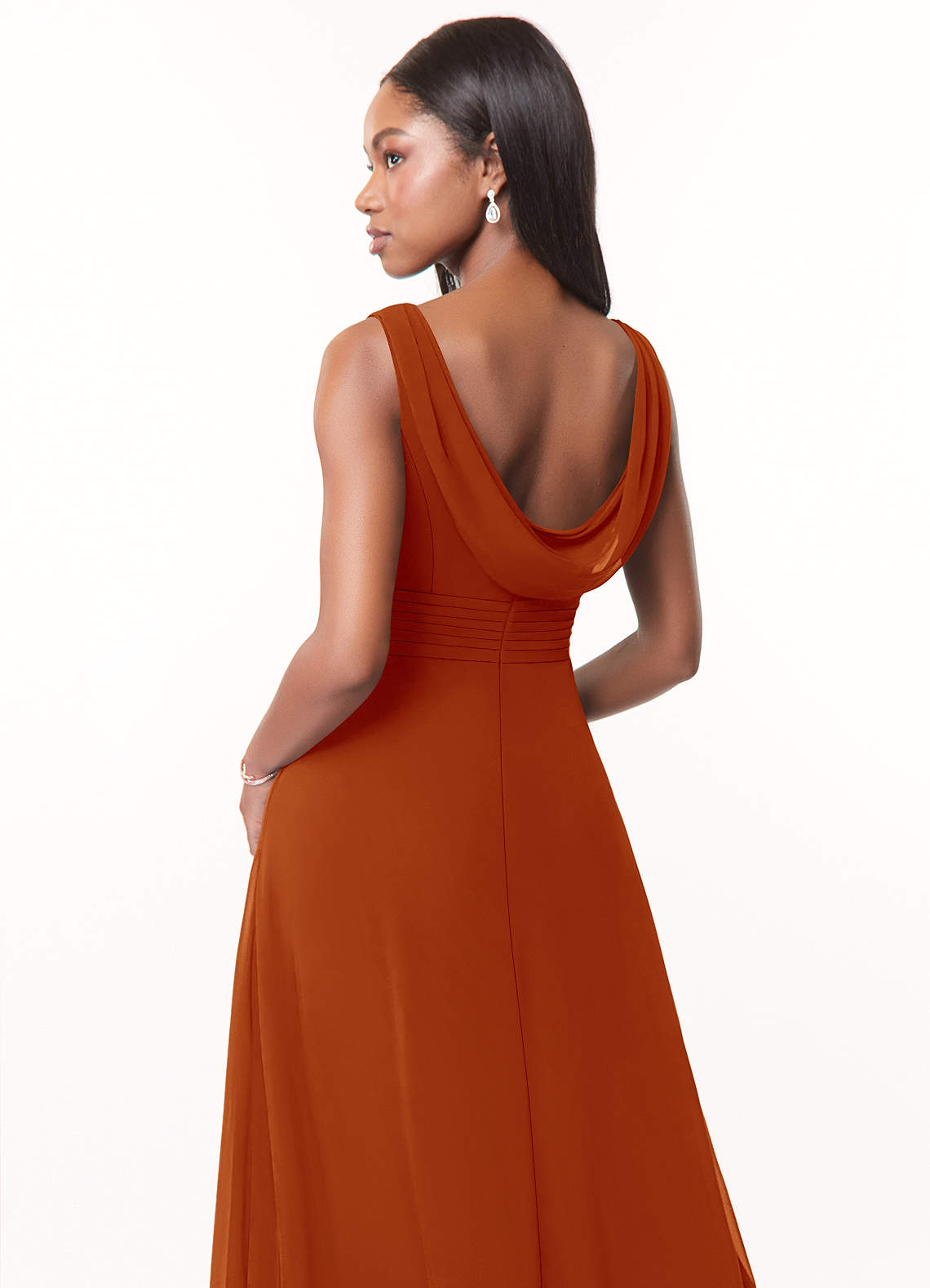 Azazie Karina Paprika Bridesmaid Dresses | Azazie