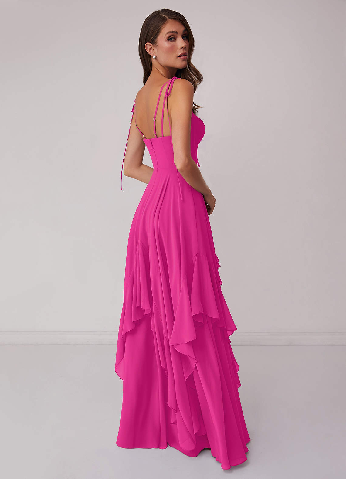 Barbie™ AZAZIE 1004 Fuchsia Bridesmaid Dresses | Azazie