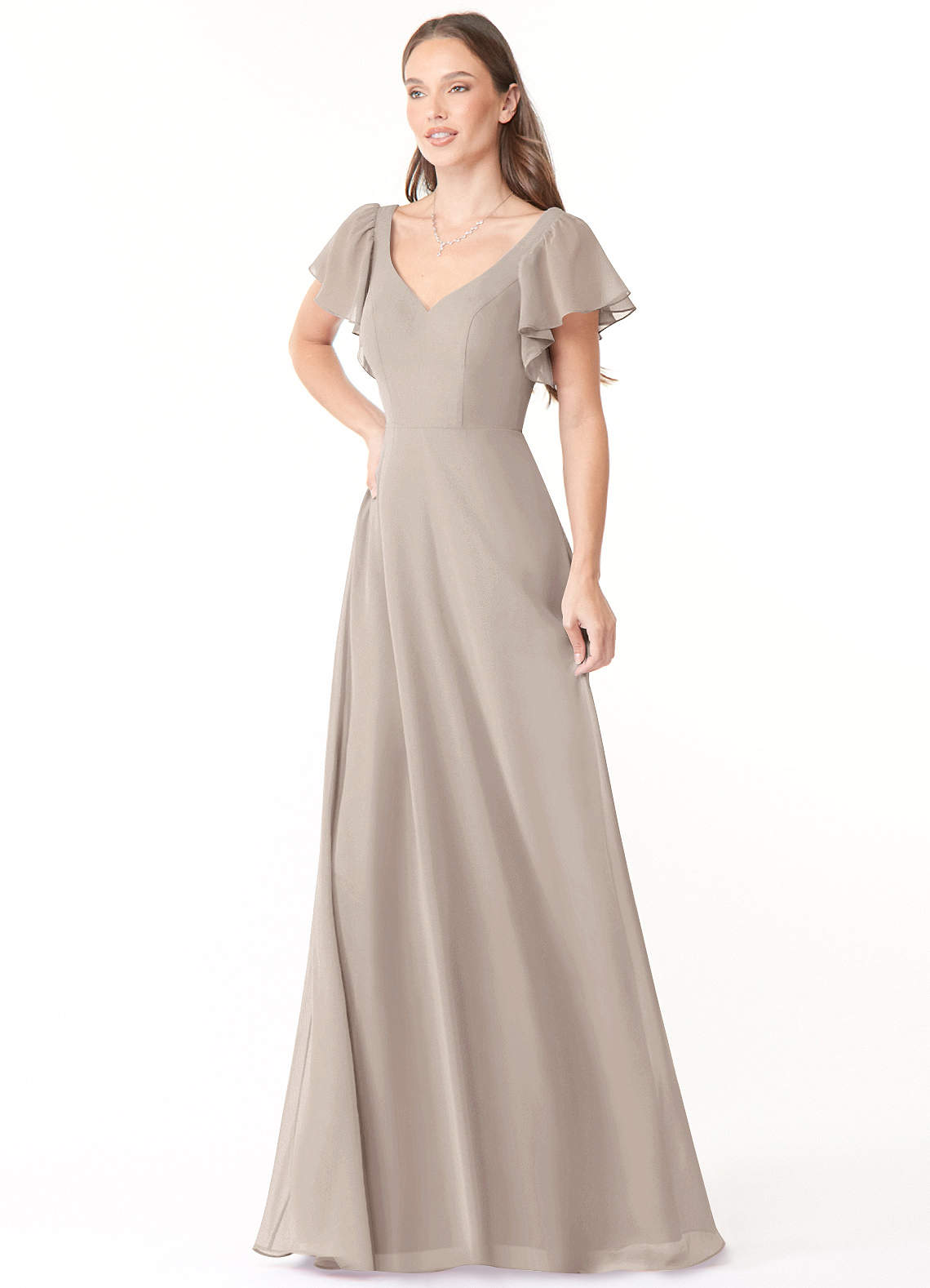 Frost Azazie Syenna Bridesmaid Dresses | Azazie