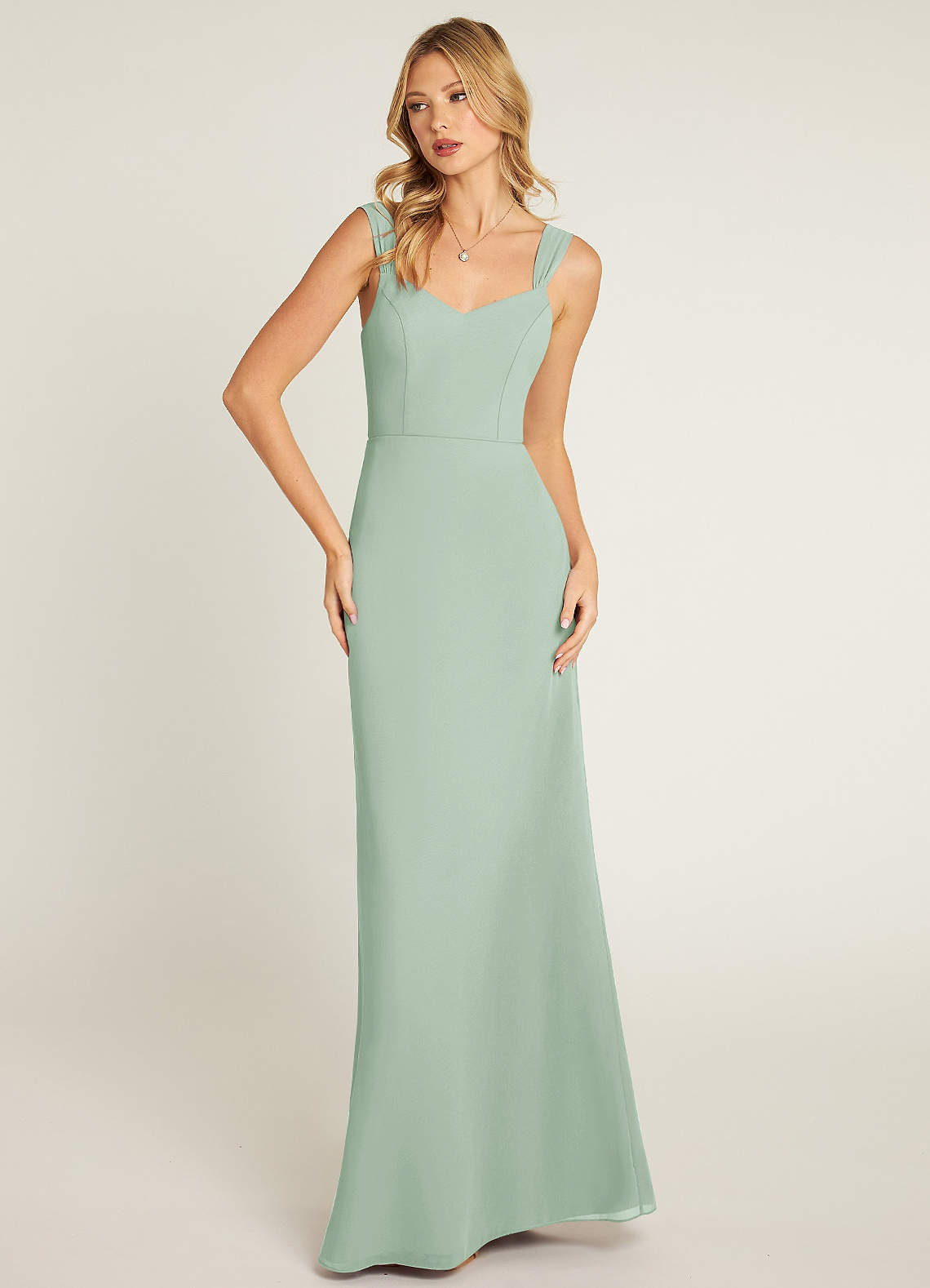 Azazie Denice Agave Bridesmaid Dresses | Azazie