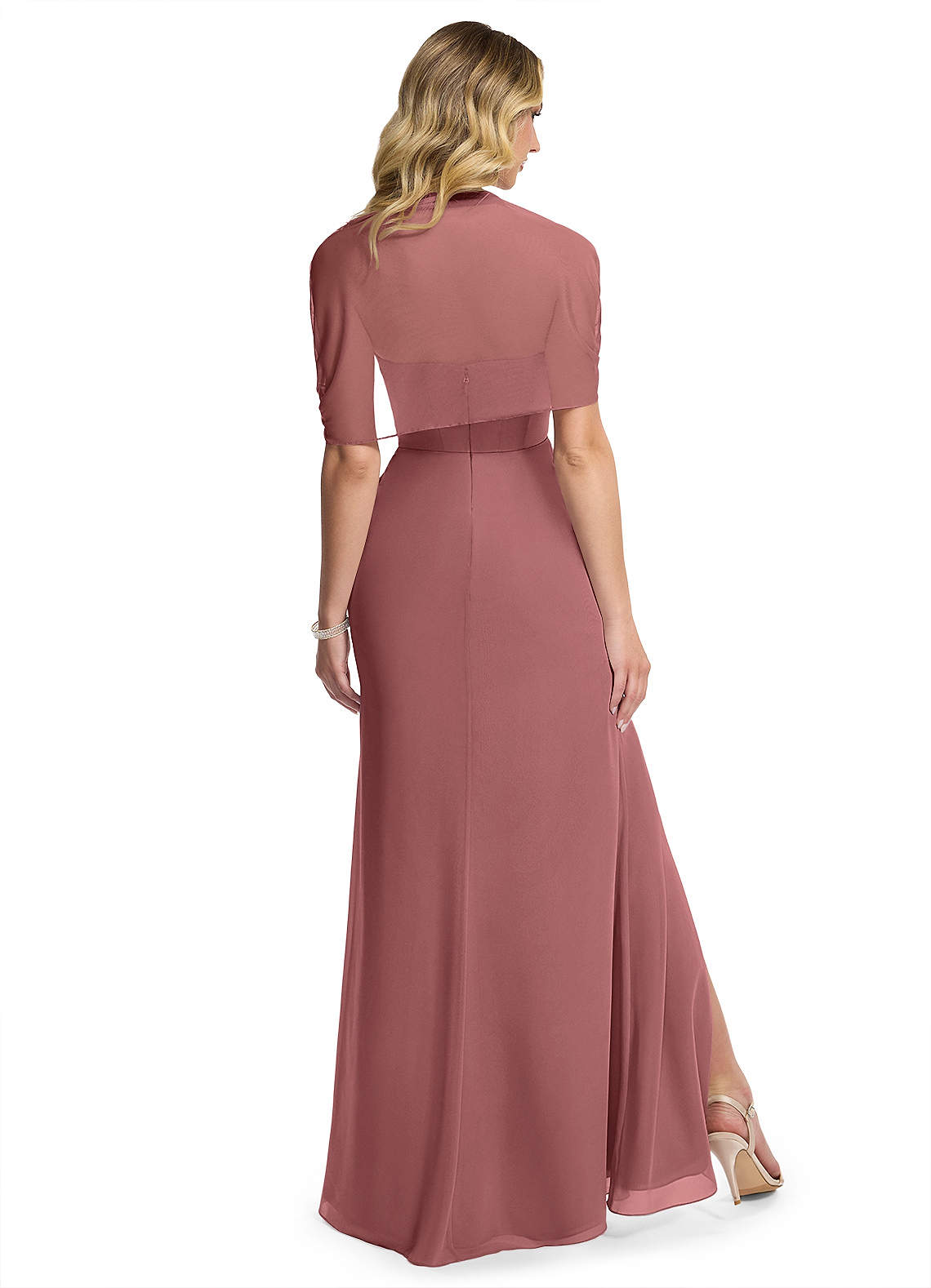 Desert Rose Azazie Zia Bridesmaid Dresses | Azazie