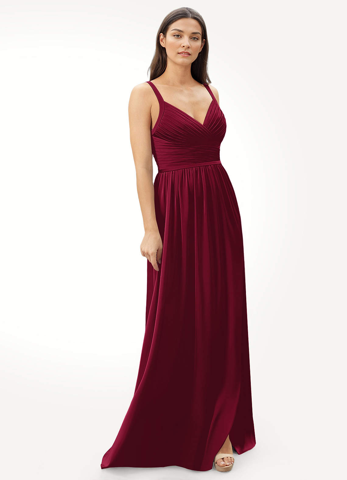 Azazie Chanel Burgundy Bridesmaid Dresses | Azazie